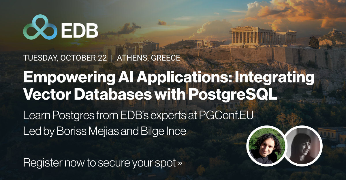 Empowering AI Applications: Integrating Vector Databases with PostgreSQL | EDB